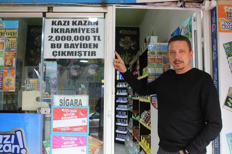 30 TL'lik Kazı Kazan oynadı 2 milyon TL kazandı