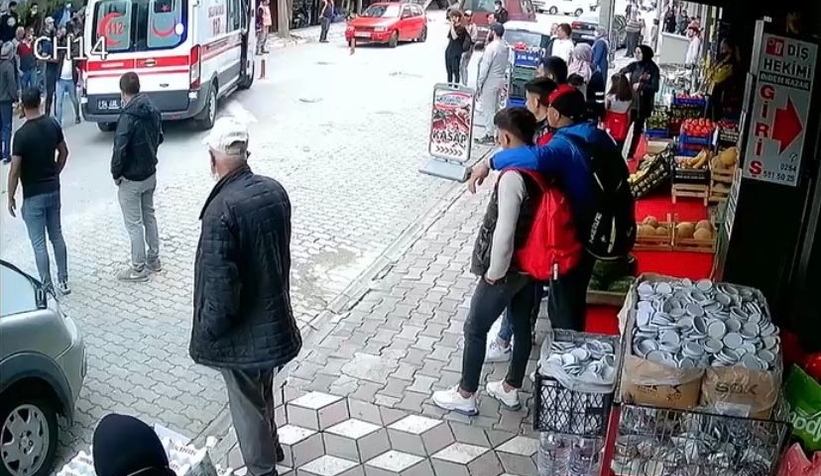 At arabası yaşlı adamı ezdi At arabası yaşlı adamı ezdi