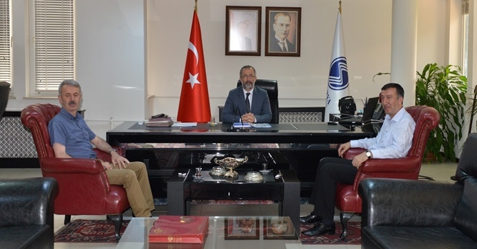 Hasan Ali Çelik’ten Rektör Savaşan’a ziyaret